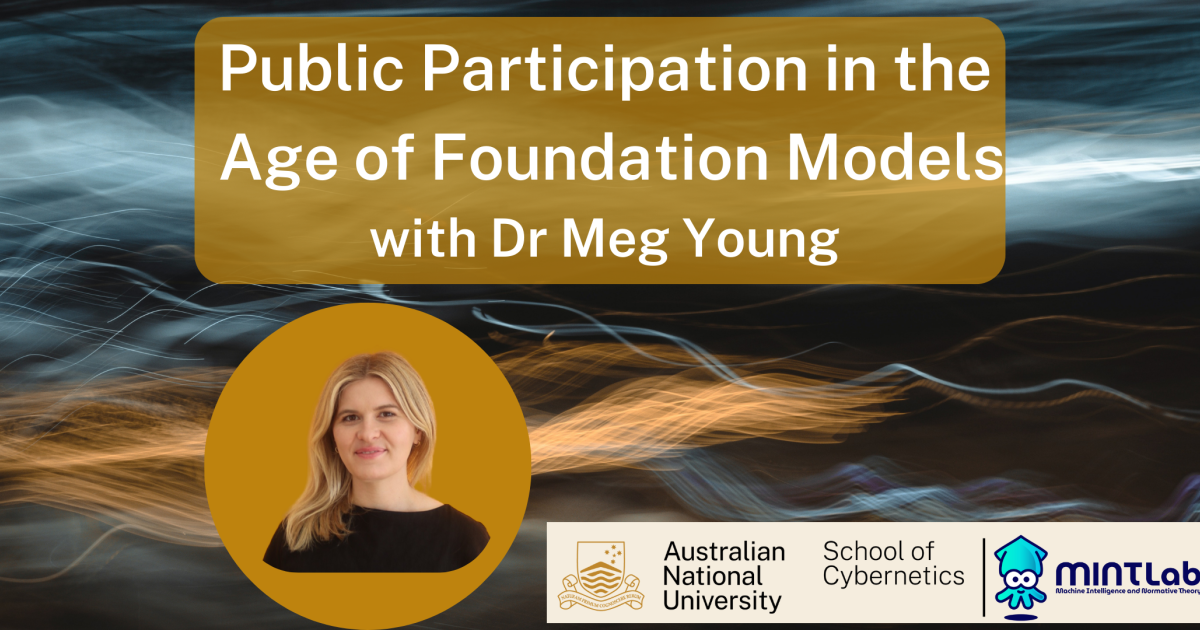 Public Talk: Public Participation in the Age of Foundation Models with ...