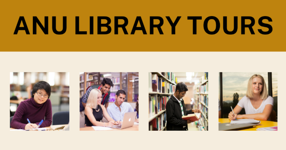 Menzies Library tours | Australian National University