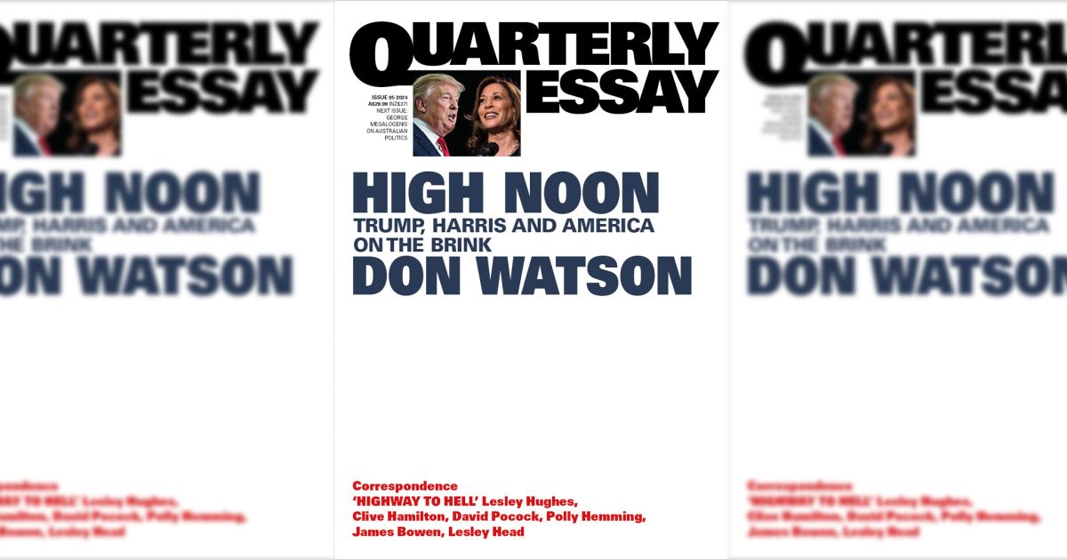 Meet the author- Don Watson | Australian National University