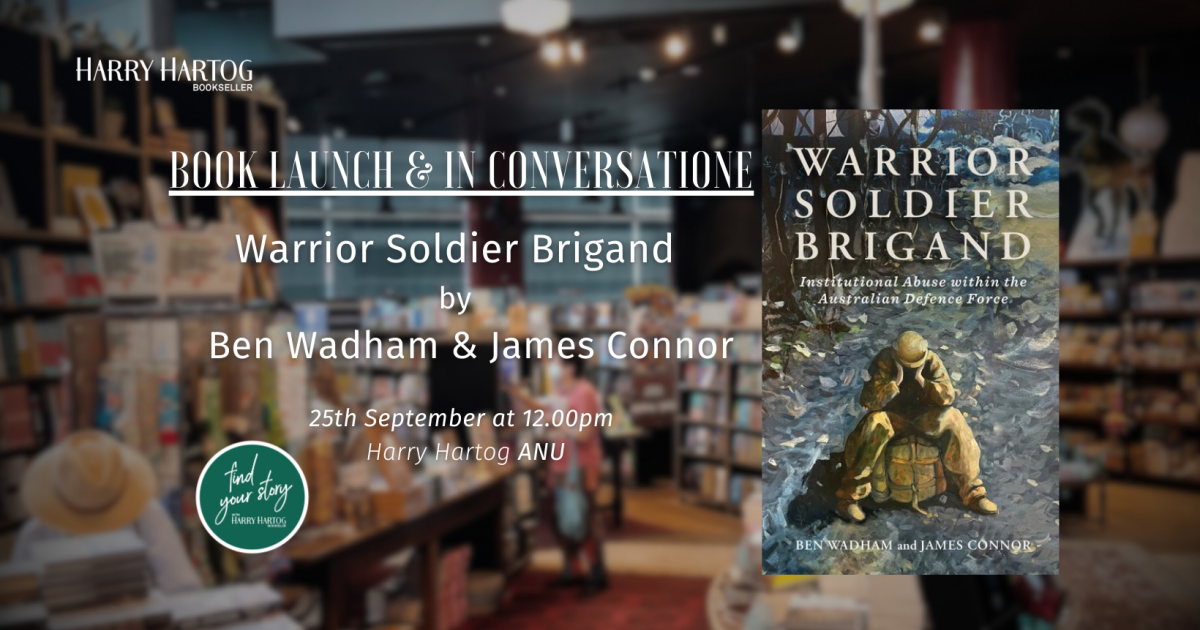Book Launch & In Conversation with Ben Wadham & James Connor ...