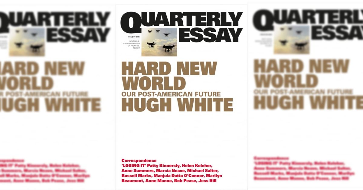 Meet the author- Hugh White | Australian National University