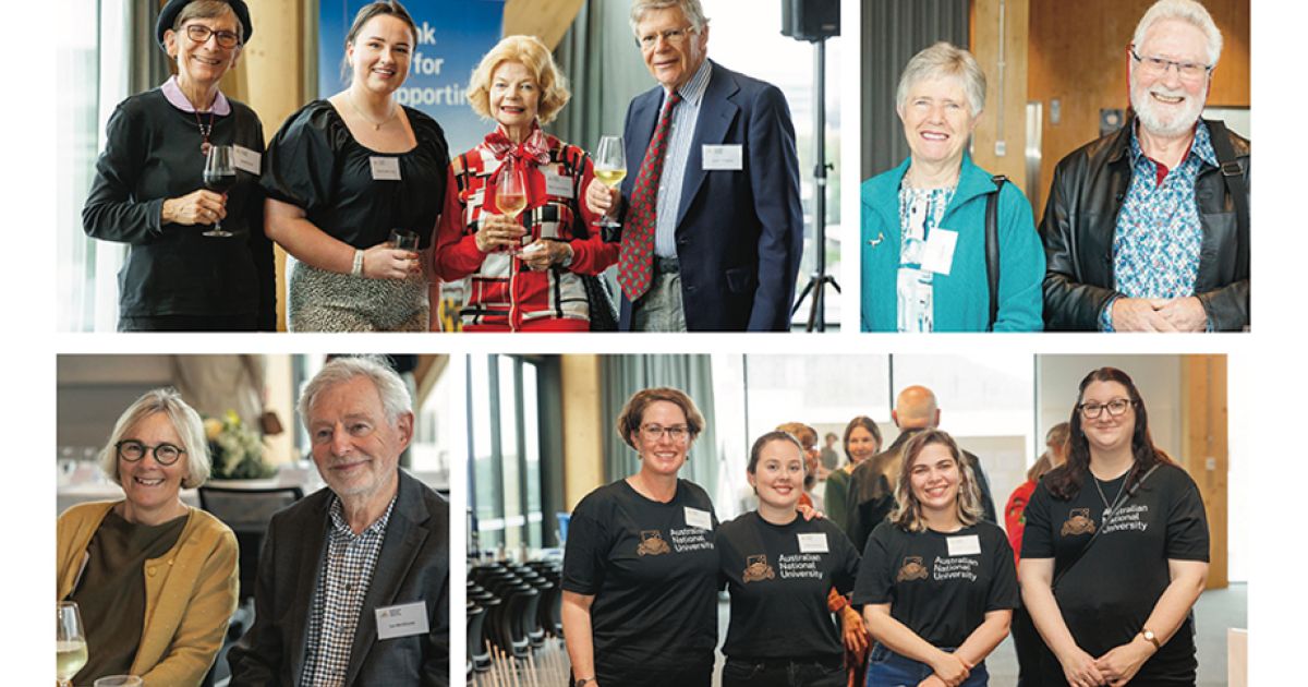 The ANU philanthropic community reunites | Australian National University