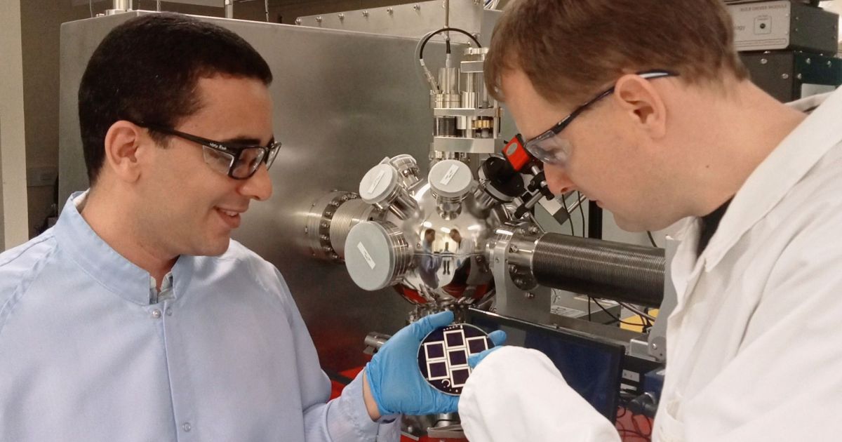 Shining new light on solar cell development | Australian National ...
