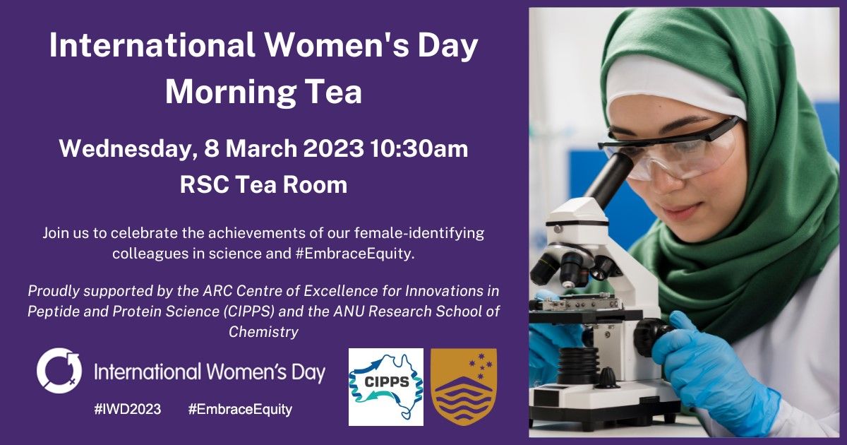 International Women's Day morning tea | Australian National University