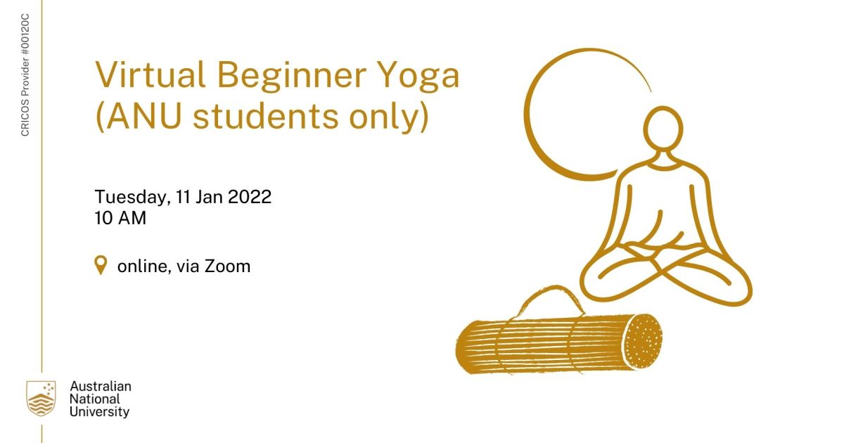 Virtual Beginner Yoga with ANU Sport | Australian National University