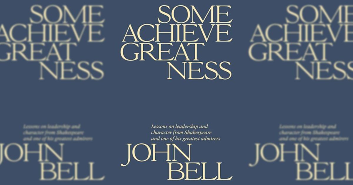 CANCELLED - In conversation with John Bell | Australian National University