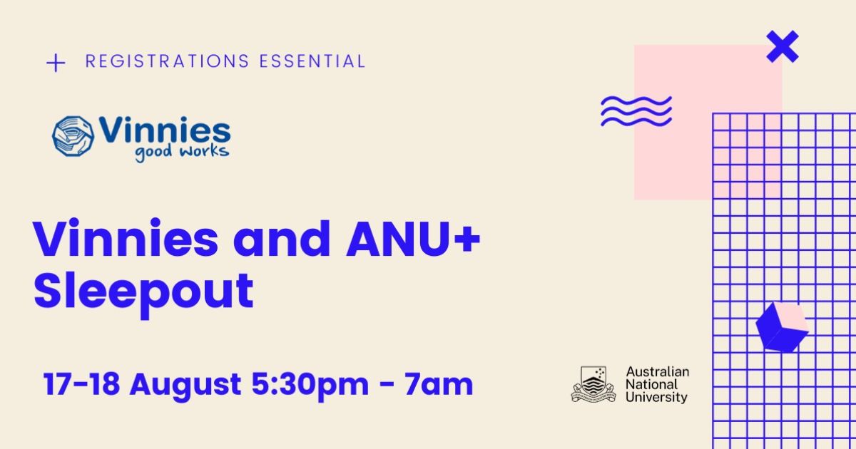 Vinnies and ANU+ Sleepout | Australian National University